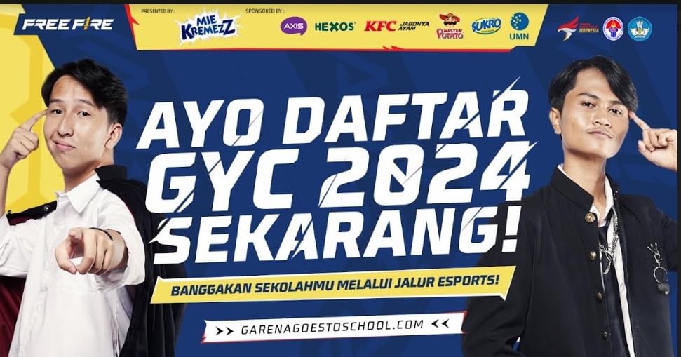 GYC 2024 Free Fire Hadirkan Turnamen Esports Pelajar