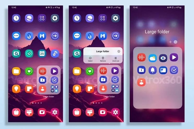 Samsung Hadirkan Large Folder dalam Update One UI 7 Samsung Hadirkan Large Folder dalam Update One UI 7