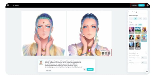 Alat Mengubah Foto Menjadi Anime